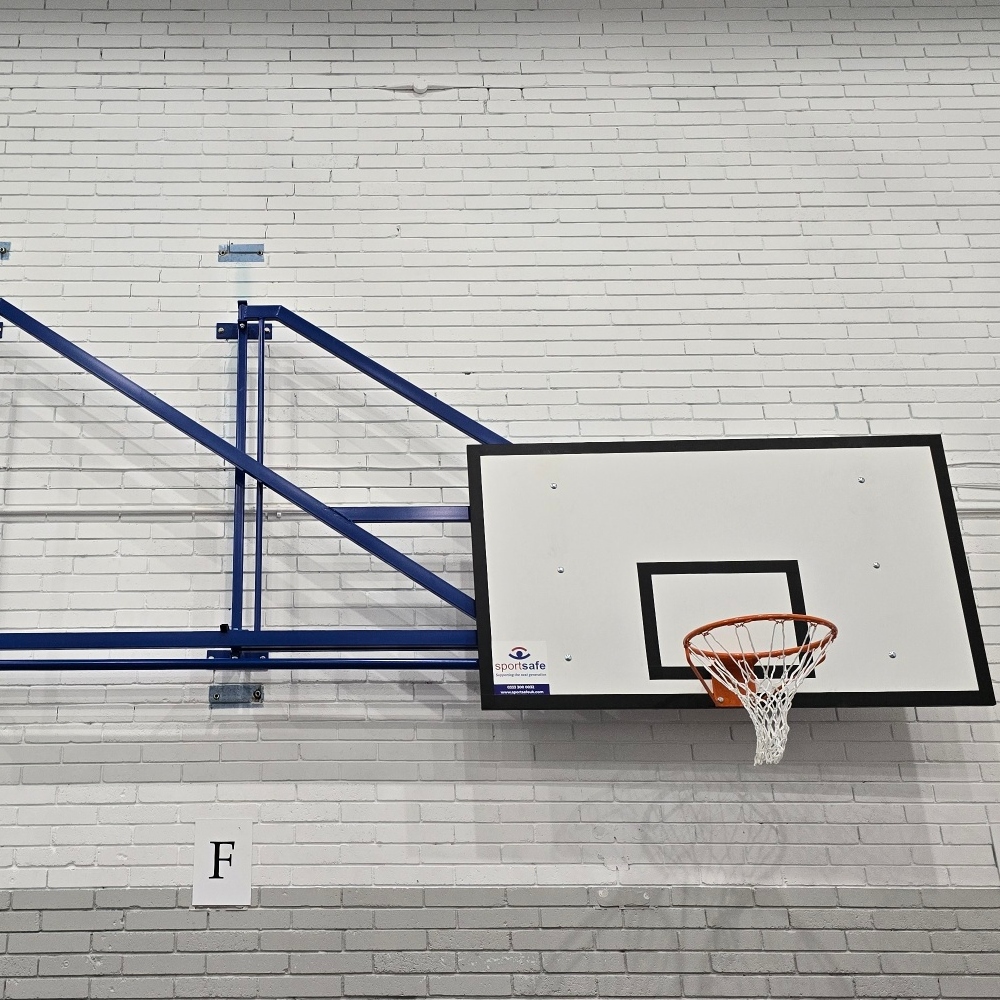 Basketball Goal Installation - Sharpels School | Sportsafe