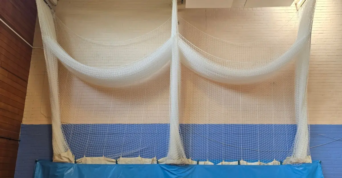 Trackway and Net Installation - Newsome Academy | Sportsafe