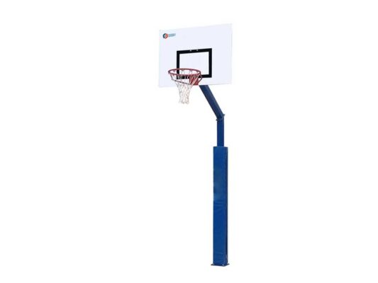 In-ground basketball goal, projection 1.2m, hoop height 2.6m (Carr Hill ...